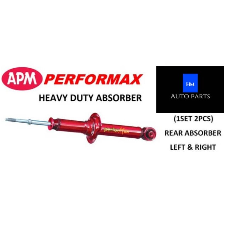 Kenari Kelisa APM Performax REAR Absorber for Sport and Heavy Duty (1 ...