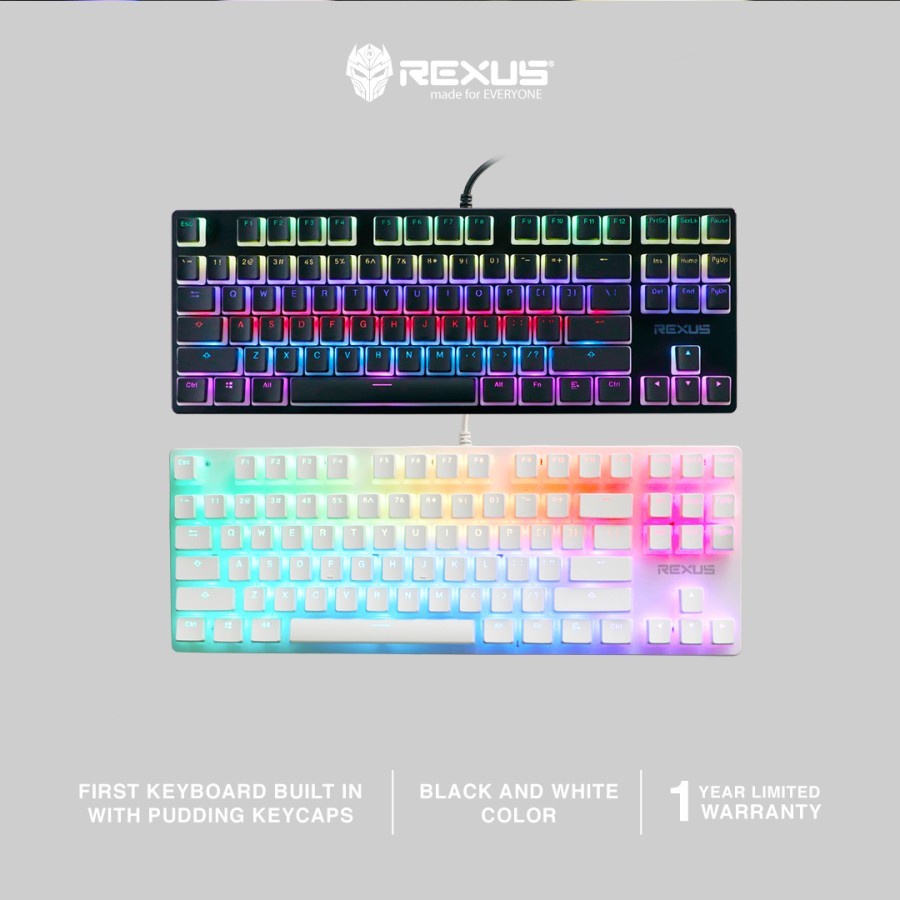 Rexus Legionare MX9P RGB TKL Mechanical Gaming Keyboard | Shopee Singapore