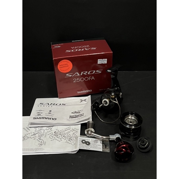 SHIMANO SAROS SPINNING REEL 2500FA,4000FA- SPECIAL EDITION | Shopee ...