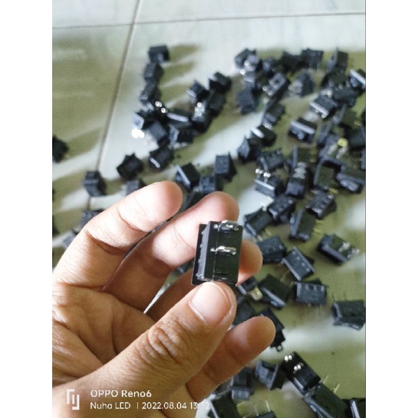 Rocker switch 2 pin switch 2 Feet | Shopee Singapore