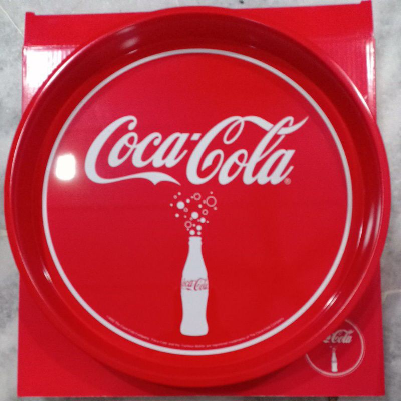 Year 2012 Coca-Cola Company 30cm Metal Serving Tray Collectible Talam ...