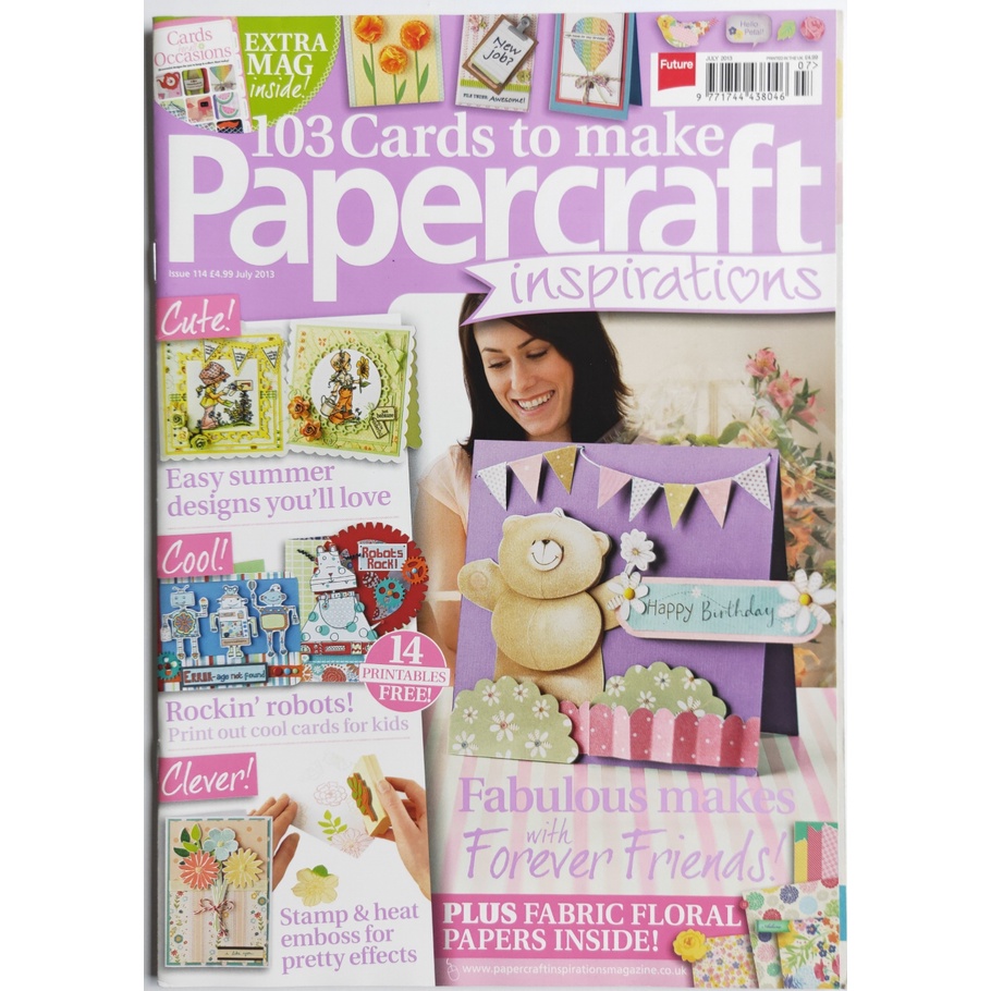 [USED] [PI 114] Papercraft Inspirations UK (Papercraft Magazine ...