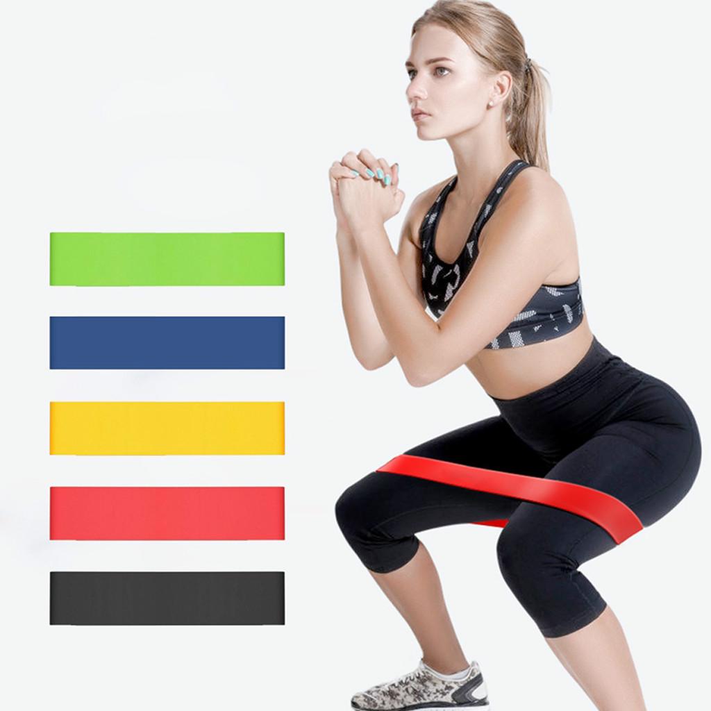 Keep Fitness！ Resistance Band Yoga Stretch Pull Up Assist Band Rubber ...