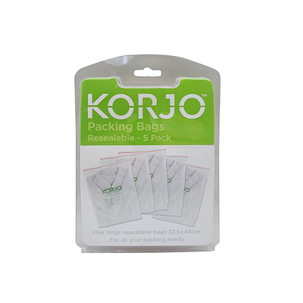 Korjo Resealable Packing Bags | Shopee Singapore