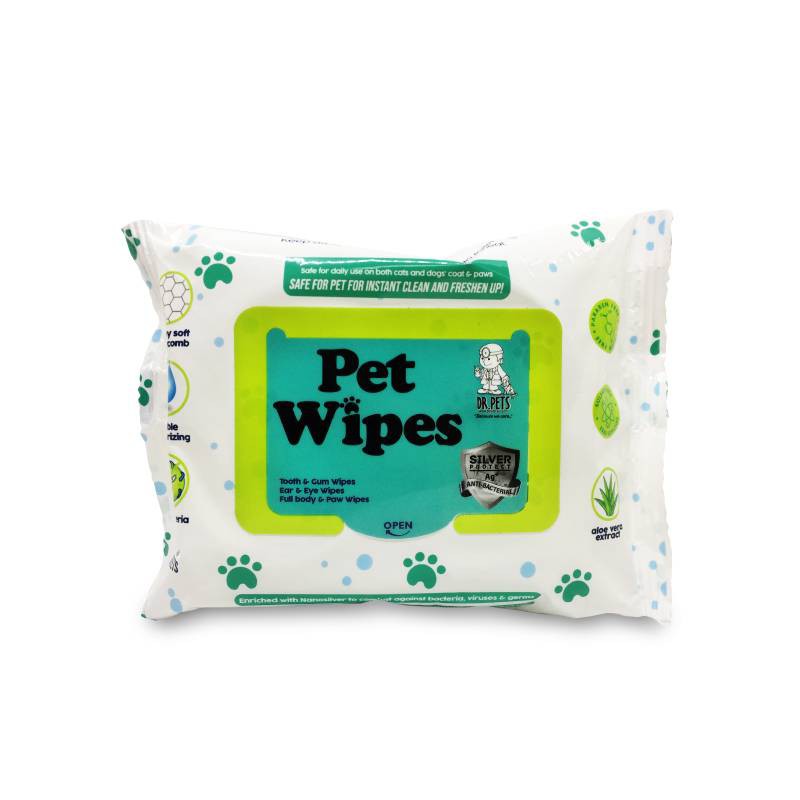 Dr Pets Wet Wipes ( 1Bag = 20Sheets ) | Shopee Singapore