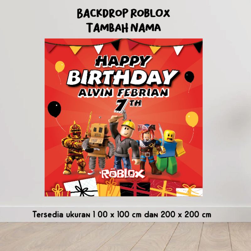 ROBLOX BACKDROP BACKGROUND BANNER DECORATION ROBLOX BANNER HAPPY ...