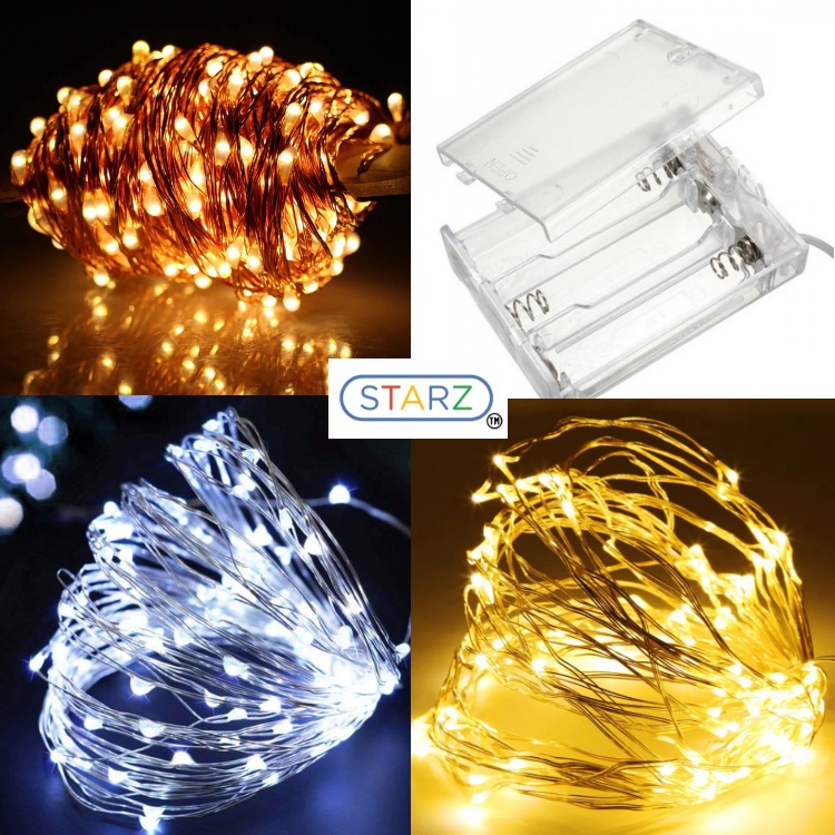 STARZ- 1 to 10 Meter Battery Operated Wire Led Fairy String Light ...