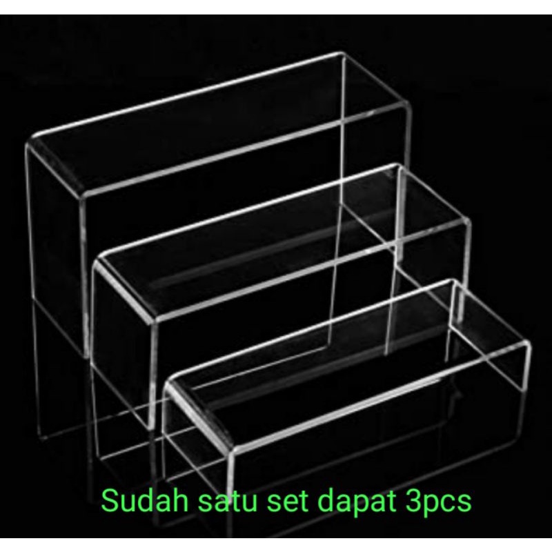 Acrylic mini ladder display rack | Shopee Singapore