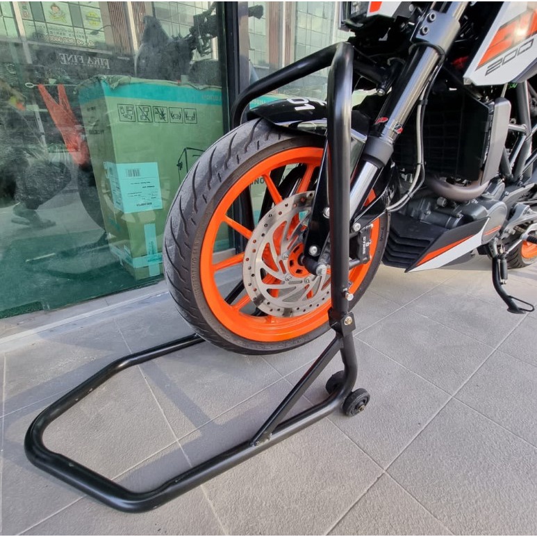 Paddock Stand Front Headlift Triple Tree Front Paddock Universal Depan ...