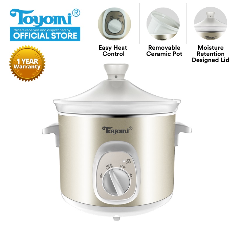TOYOMI 5.0L Electric Slow Cooker SC 5005 | Shopee Singapore