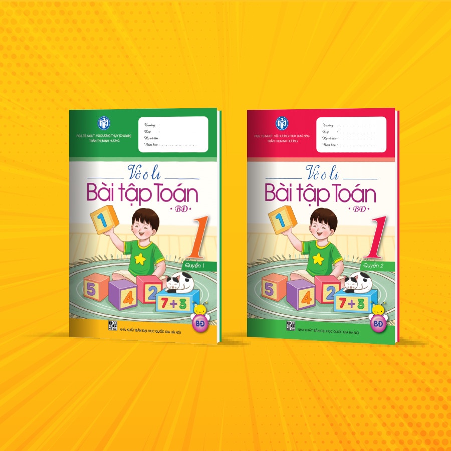 Book - Grade 1 Math Exercise Notebook Set - Equality set (2 books ...