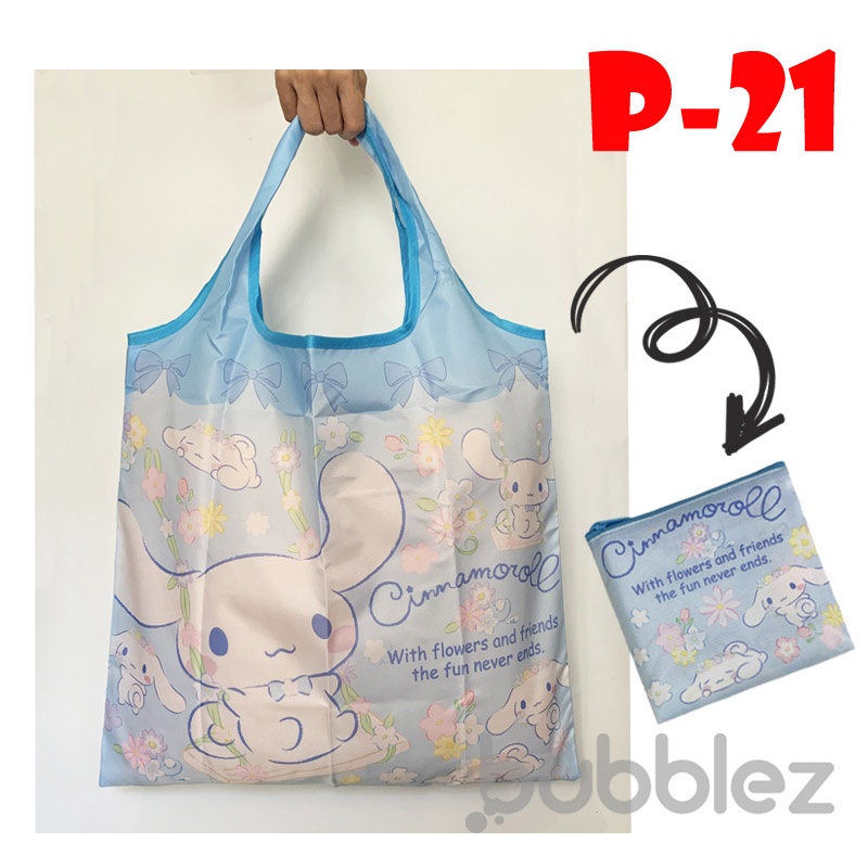 Foldable Recycle Bag / Tote Grocery Bag / Eco / Reusable / Shopping Bag ...