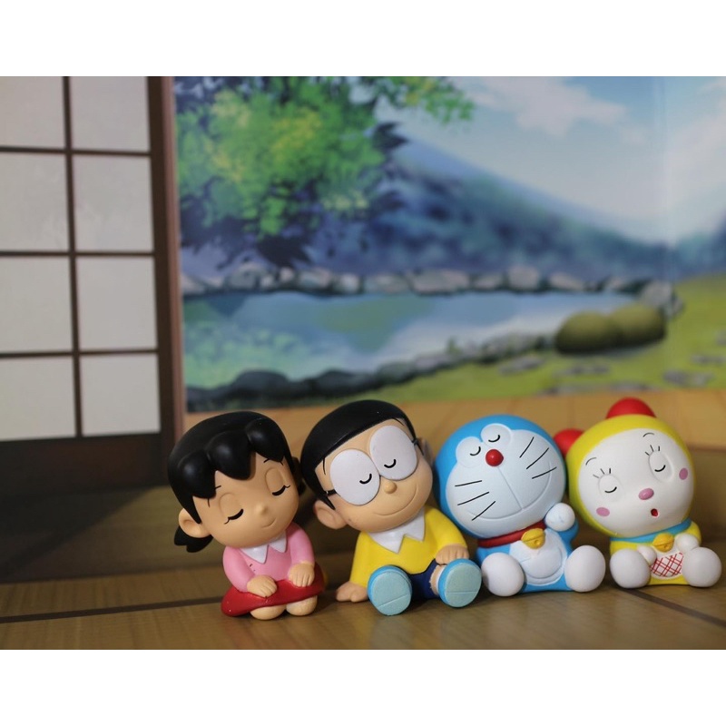Cat Star People 得 ️ Out Of Print Gashapon Doraemon Shoulder Sleeping ...