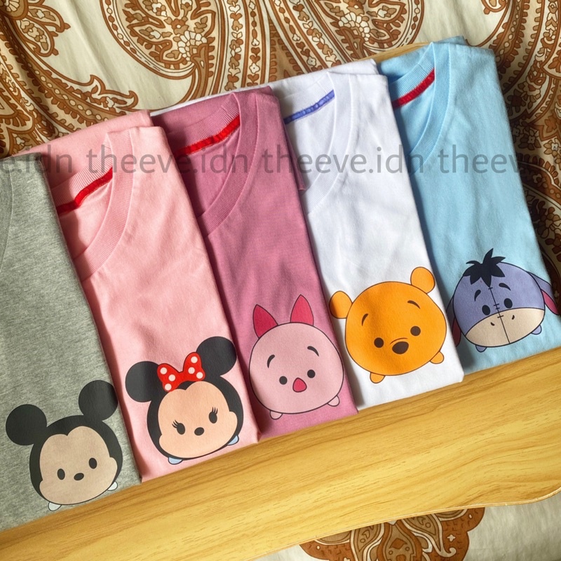 KATUN New!! KAOS TSHIRT TSUM TSUM I Tops Korean Kids Adult Women Men ...
