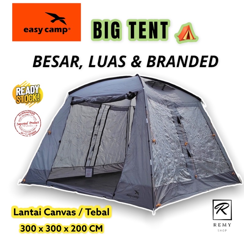 Camping Tent 8 Pax Khemah Camping Outdoor Tent Family Easy Camp Tent ...