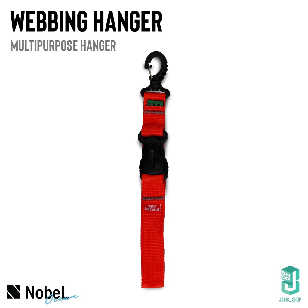 Webbing Hanger|Multipurpose Hanger|Nobel Outdoor| | Shopee Singapore