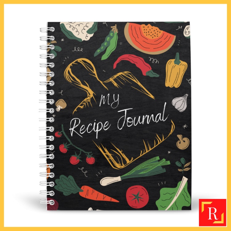Recipe Journal/Spiral Notebook/Double Ring Notebook 8 - (A5 | 80gsm ...