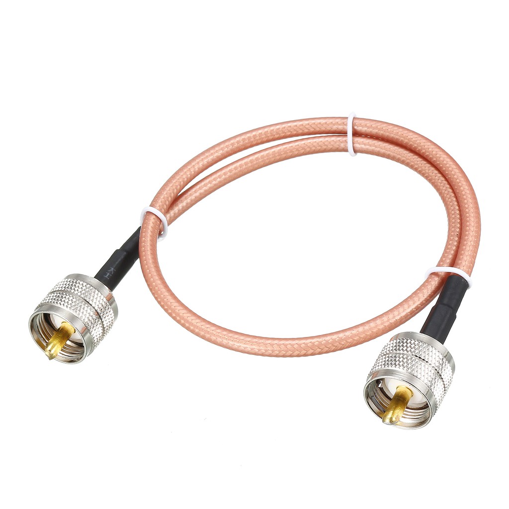 Jumper Low Loss RF Coaxial Cable Connection Coax Wire RG-142, PL-259 ...