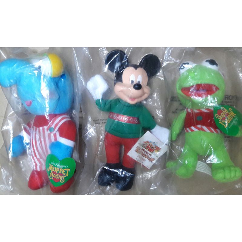 Mcdonald's Happy Meal Toys Doll 3 Cloth Dolls (New In A Pack) | Shopee ...