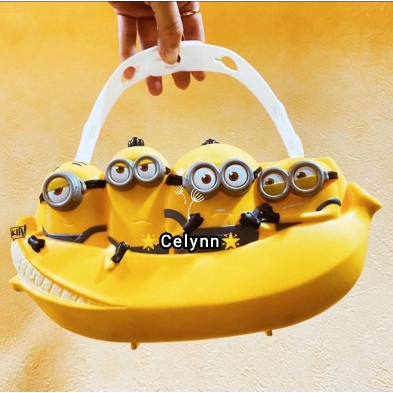 McDonald’s Mcd Limited Edition Minion Minions Banana Carrier Bucket ...