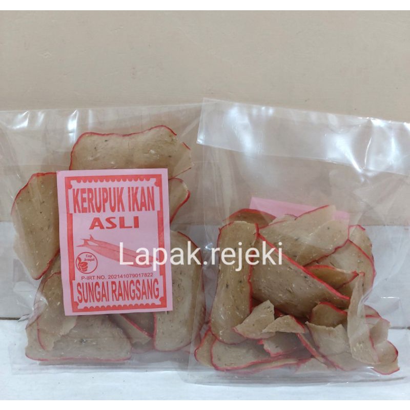 Original Rangsang Fish Crackers -+ 110 grams / Thumb Brand Fish ...