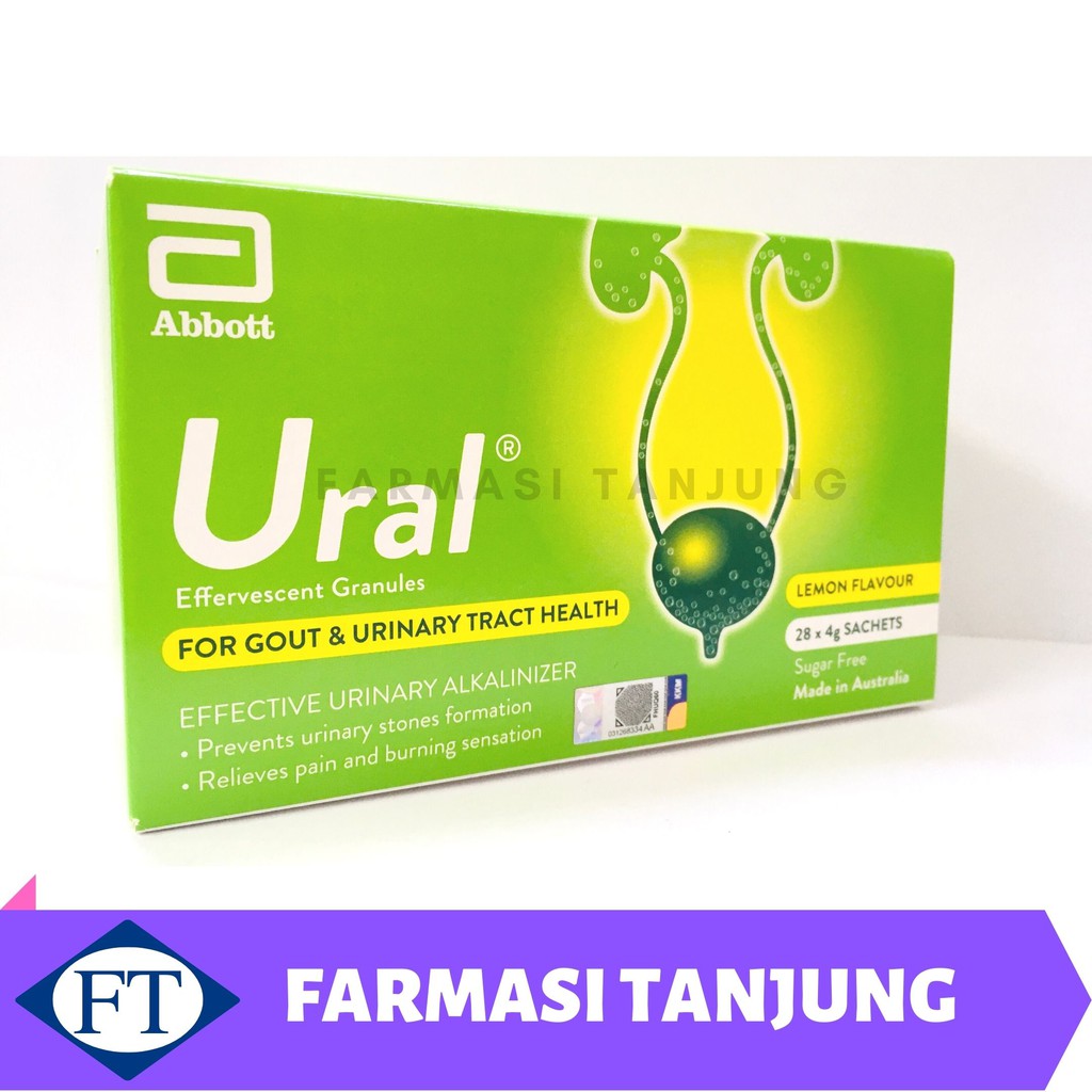 Ural Effervescent Granules For Dirty Urine 1 Box (28's) | Shopee Singapore