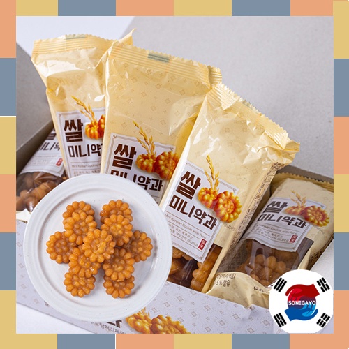 Mini Hangwa 80g /Korean Traditional Cookies/Traditional royal snacks ...