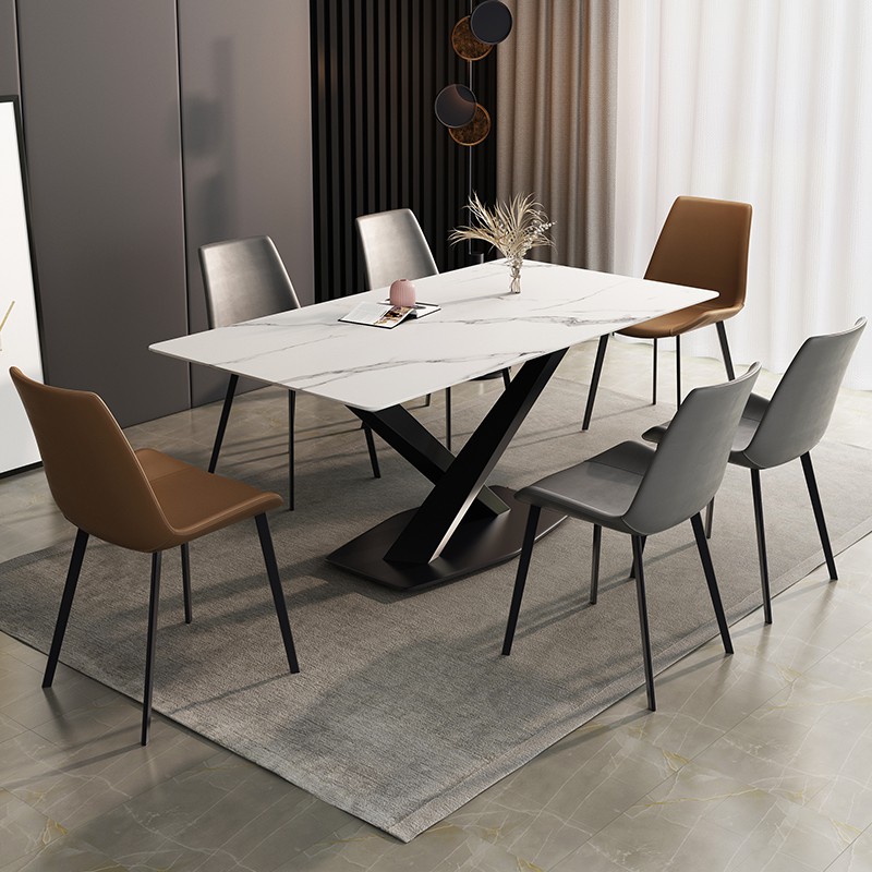Premium Marble Top Dining Table | Shopee Singapore