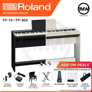 Roland Digital Piano FP30X FP10 88 Keys Fully Weighted Keyboard FP-10 ...