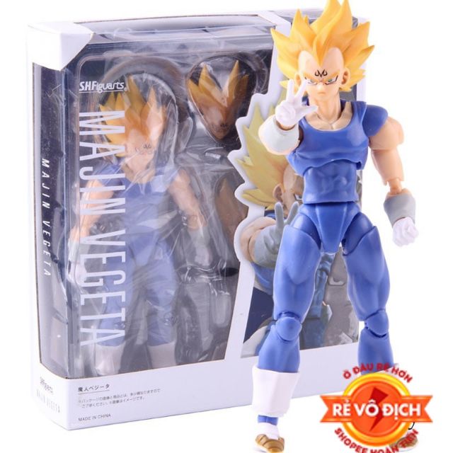 Vegeta Majin Shf Dragon Ball Super God Movable Joint Model 15cm tall ...