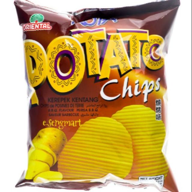 Rota Potato Chips BBQ Flavour 70g | Shopee Singapore