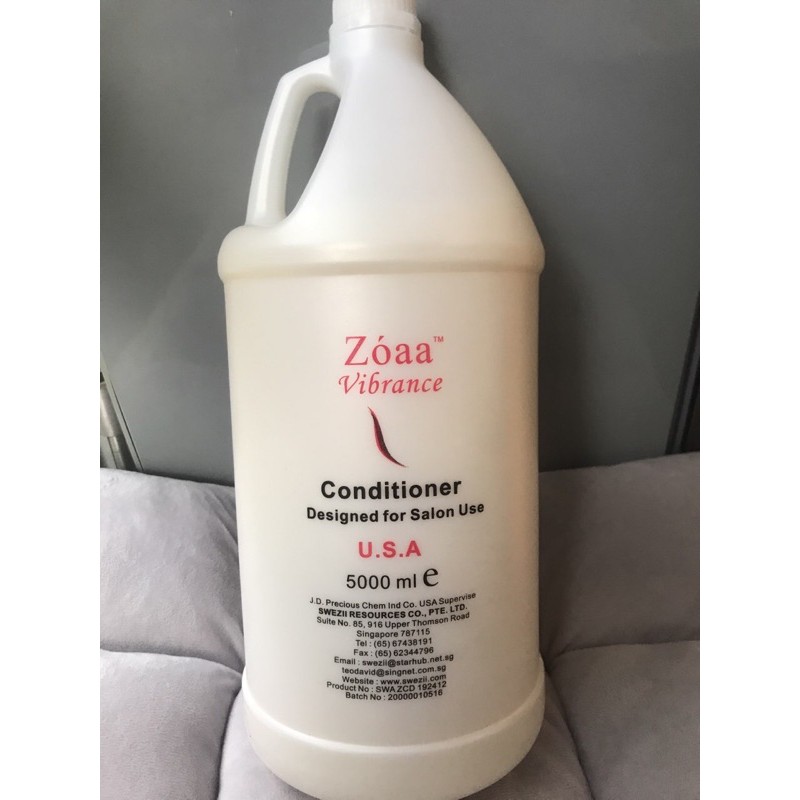 Zoaa Vibrance Shampoo OR Conditioner 1L ONLY (PLEASE TAKE NOTE ...