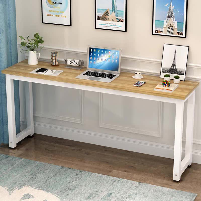 DAXINSI Study Table Narrow Table Computer Table Long Table Console ...