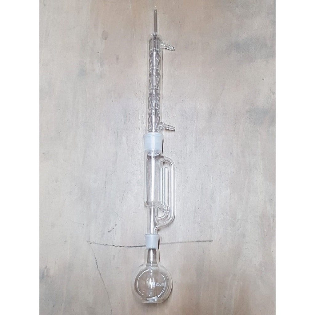 Soxhlet Extraction Set, Soxhlet Extractor, Allihn Condenser, Flat/Round ...