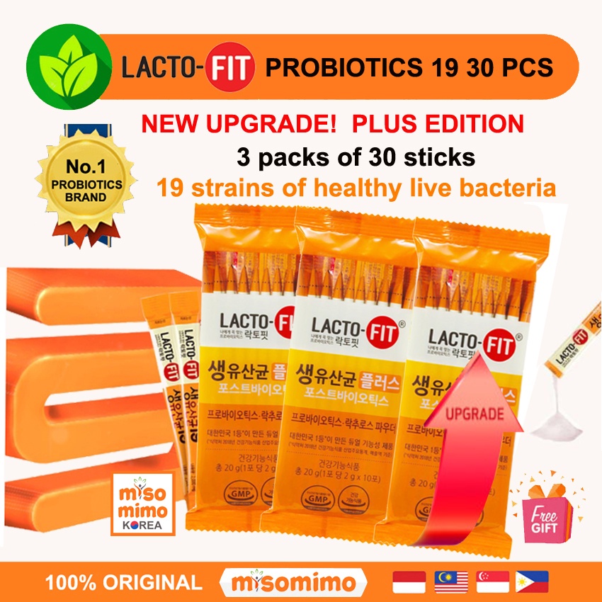 💗READY💗 Lactofit Probiotic 19 Plus Lactobacillus 30 pcs Lacto Fit ...