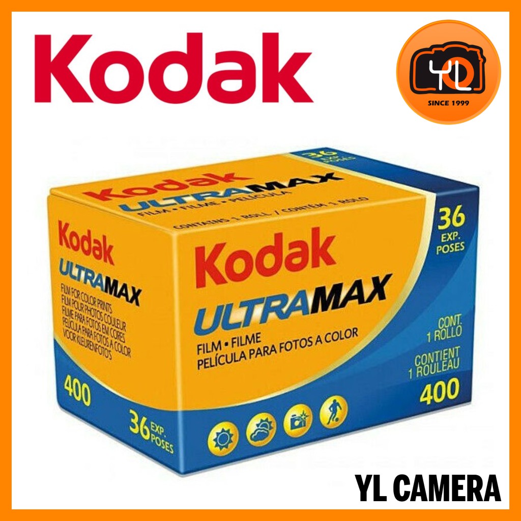 Kodak UltraMax 400 Color Negative Film (35mm Roll Film) - 36exp | Shopee Singapore