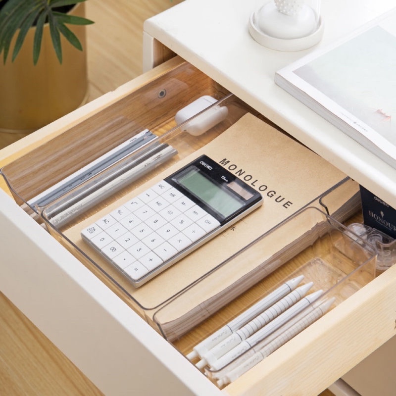 🇸🇬 Drawer Organiser Divider Desk Organiser Stackable Display Sorting ...