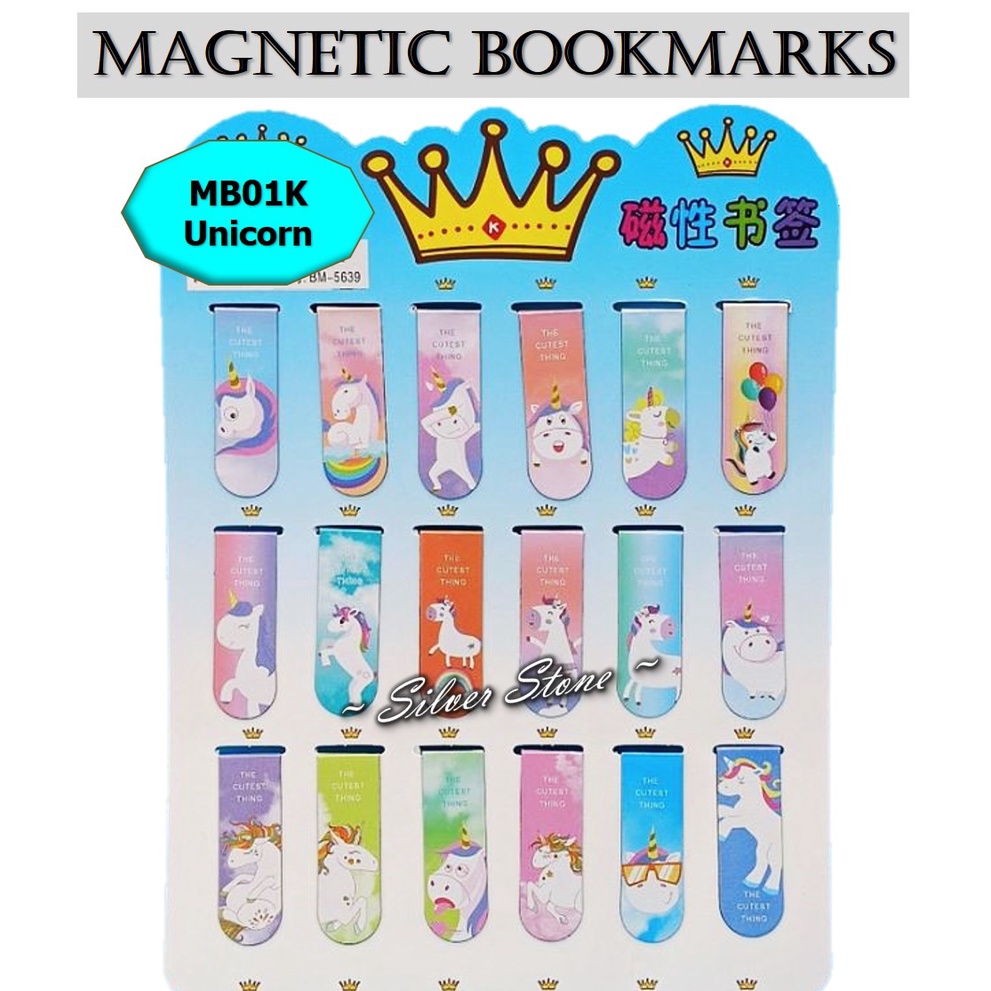 [SG Ready Stock] Cute Magnetic Bookmarks Kids Magnet Children Party ...