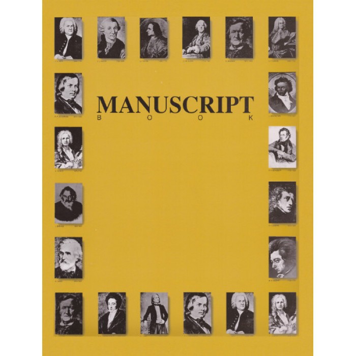 Music Manuscript Book Composer 32pg | Shopee Singapore