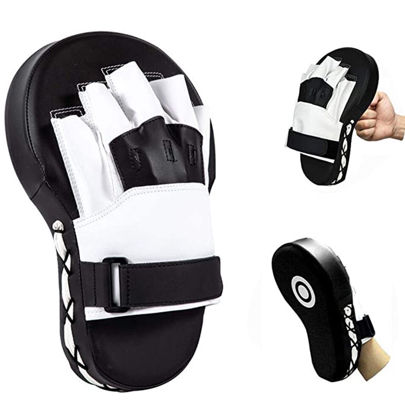 2pcs boxing gloves kick punch pad hand target thai MMA wrestling pad ...