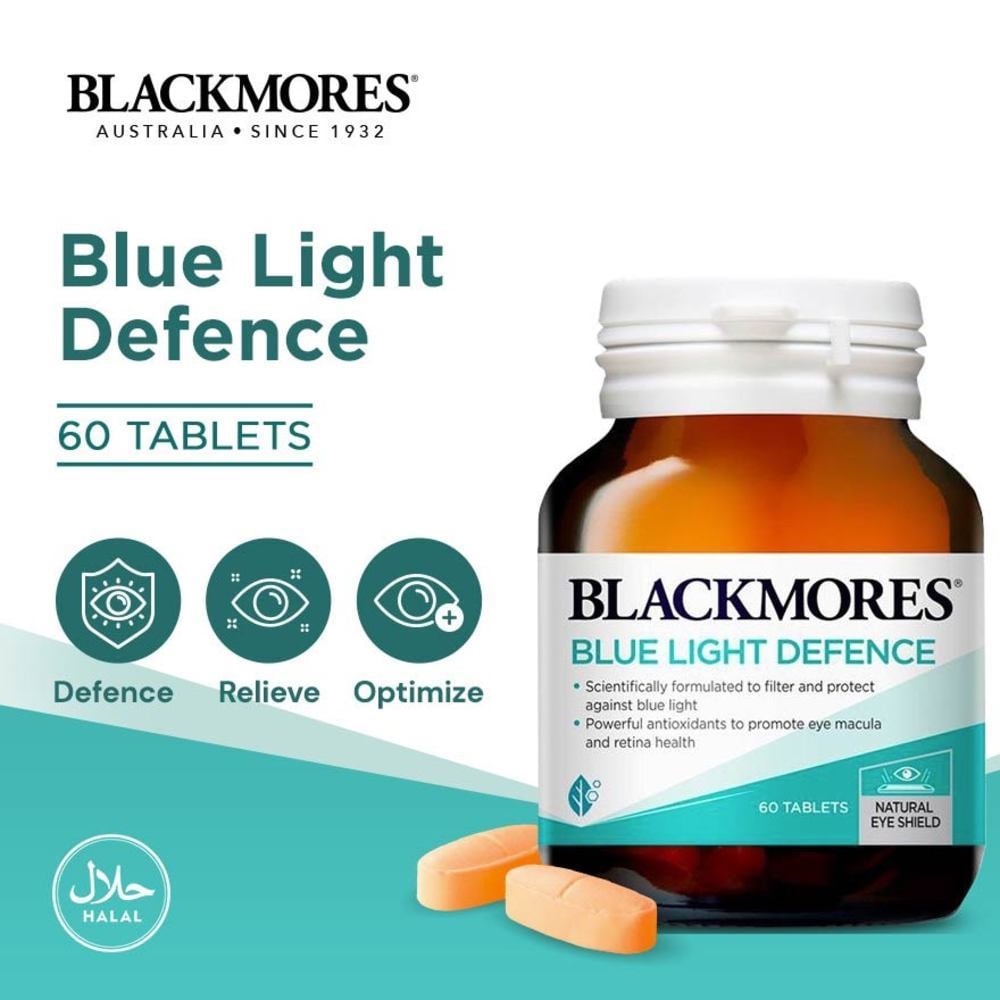 BLACKMORES Blue Light Defence Tablet (Powerful Antioxidants to Promote ...