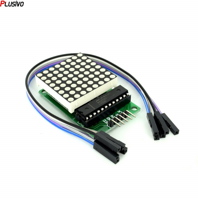 MAX7219 8x8 LED Dot Matrix Module | Shopee Singapore