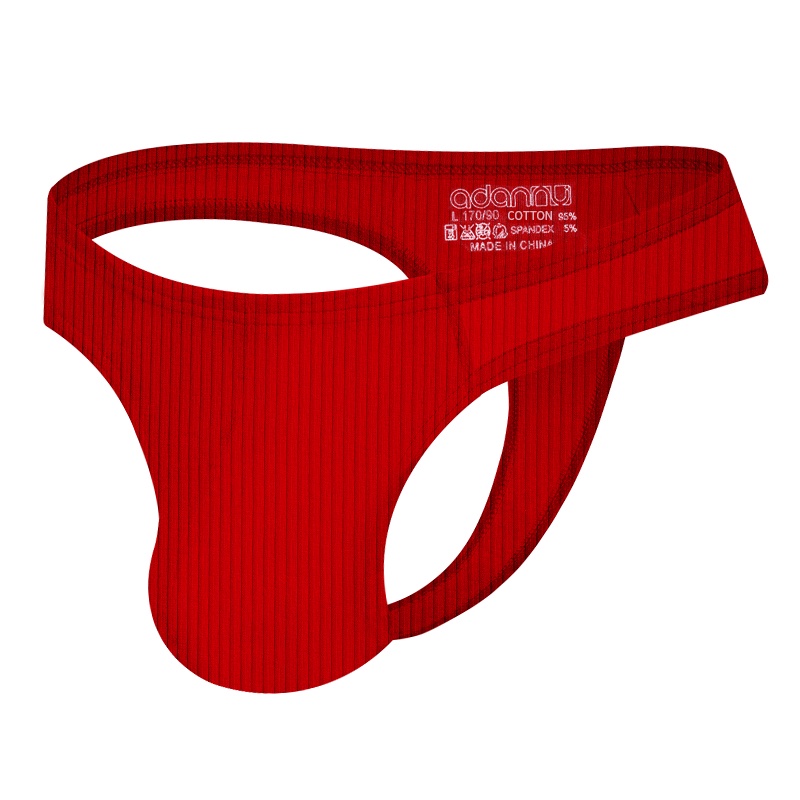 Cotton T-back Men Thong Sexy Gay Underwear Men Jockstrap Sissy Male ...