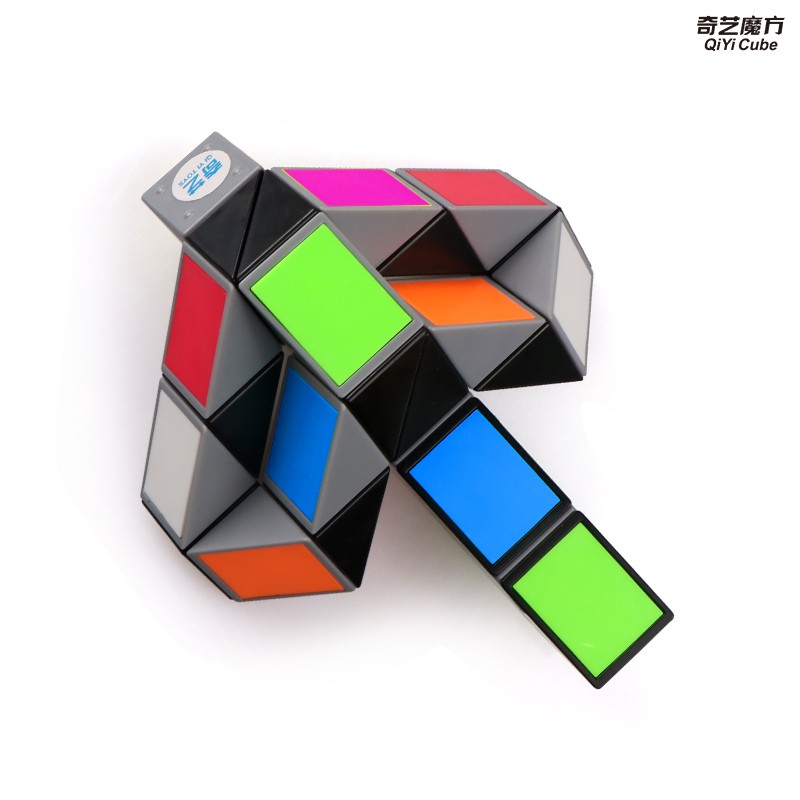 QiYi Magic Snake 60 Blocks Variety Magic Ruler Cube Puzzle Cube Twist ...