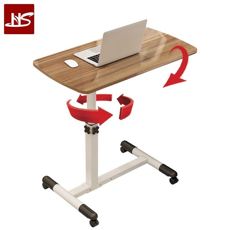 HS Foldable Table Movable Lifting Rotating Table Computer Table With ...