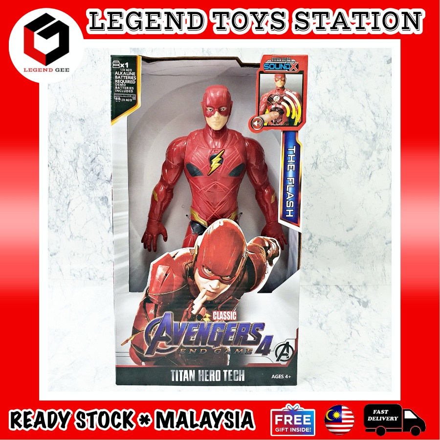 THE FLASH 29CM TOYS FIGURE DC COMICS JUSTICE LEAGUE MARVEL SUPER HERO ...