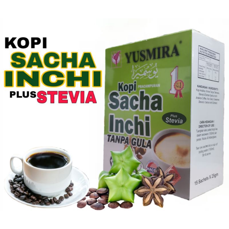HQTM-Kopi Sacha Inchi PLUS Stevia TANPA Gula | Shopee Singapore