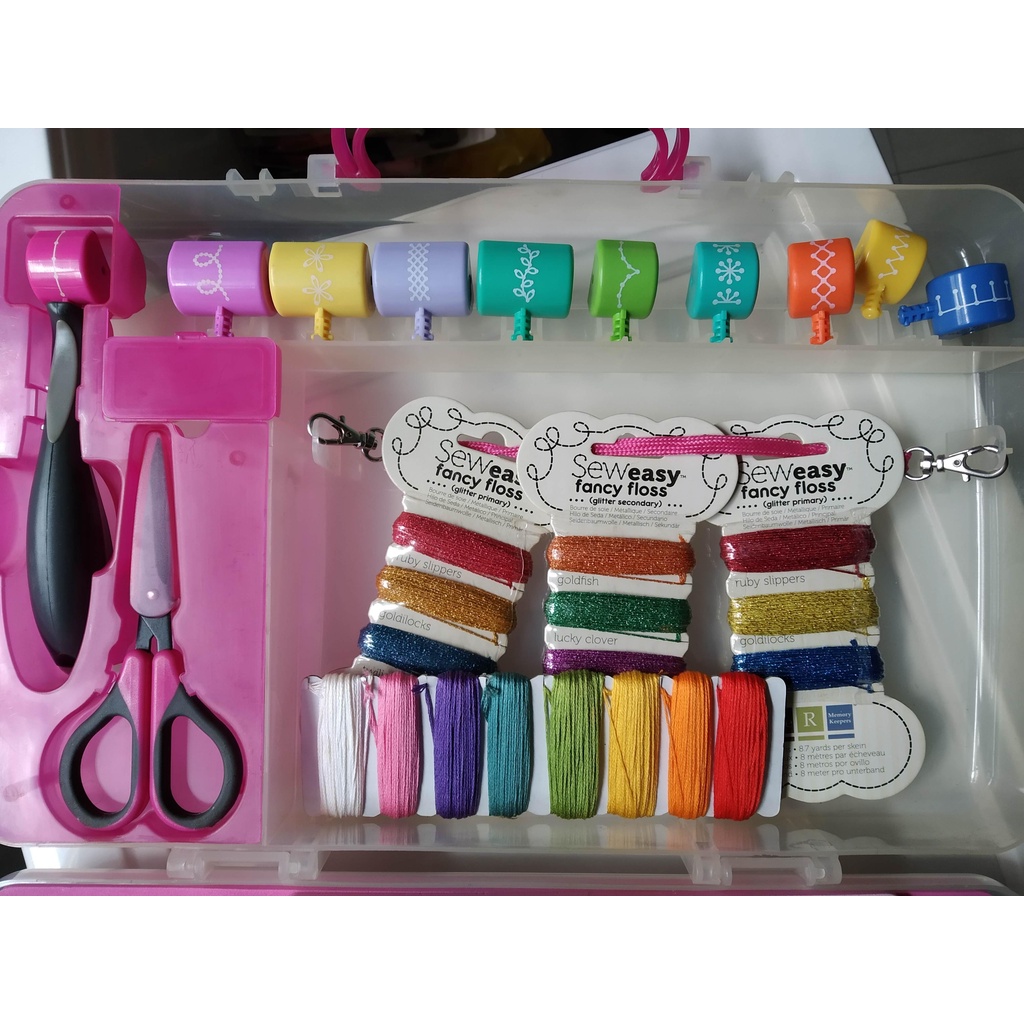 (Ready Stock) We R Memory Keepers Sew Easy Tool Kit Special Box Set ...