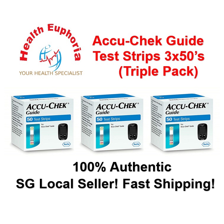 Accu-Chek Guide Test Strips (3x50s) | Shopee Singapore