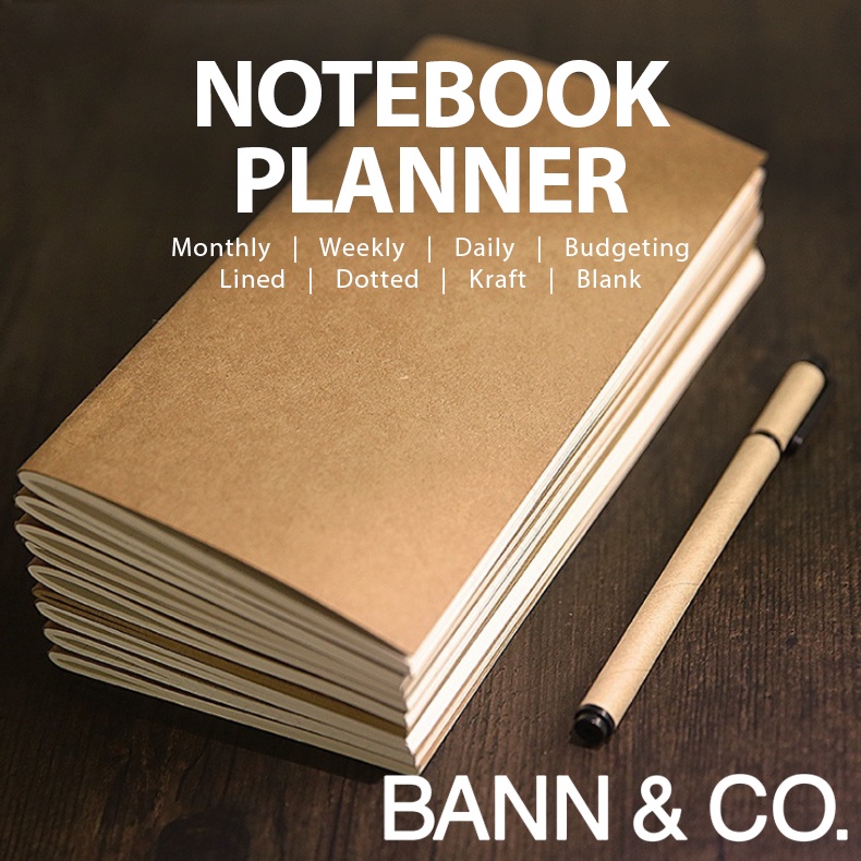 【CLEARANCE SALE】Notebook Planner/Organiser - Monthly/Weekly/Daily/Blank ...